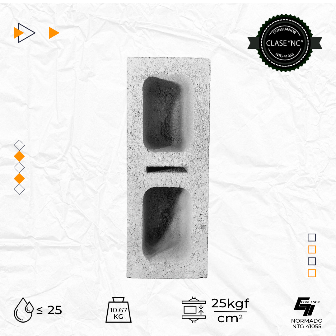 Block de 15 - 25 Kgf/cm2 – Rey block
